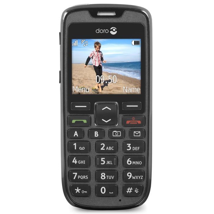 Doro Aurora Téléphone Fixe Senior DECT Doro Avec Répondeur Et Grandes ...