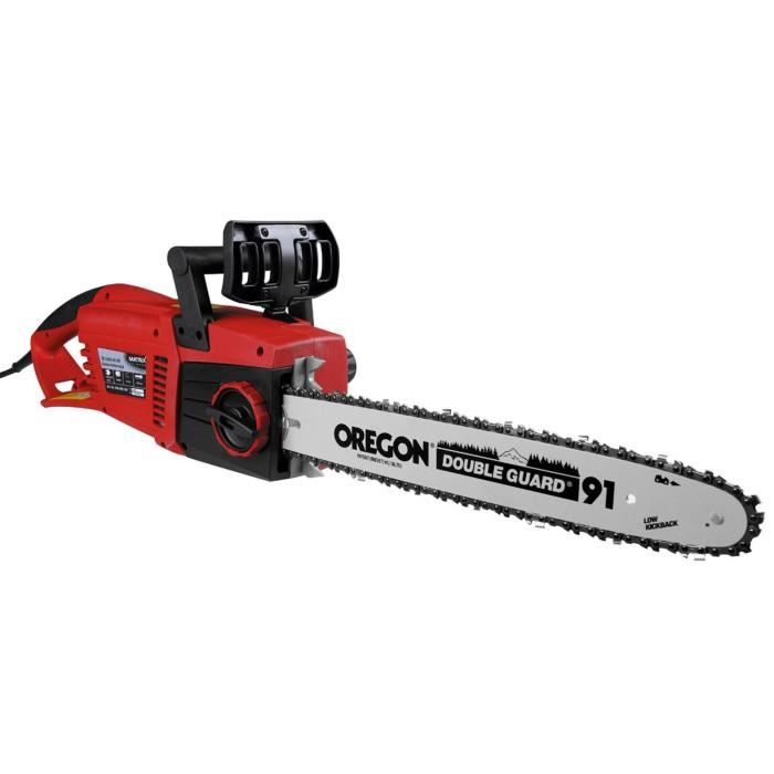 MATRIX Tronçonneuse électrique 38cm 2400 W - Achat / Vente tronçonneuse ...