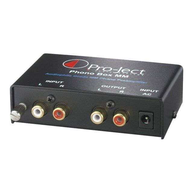 Préampli PRO-JECT PHONO BOX MM DC BLACK - amplificateur hifi, avis et ...