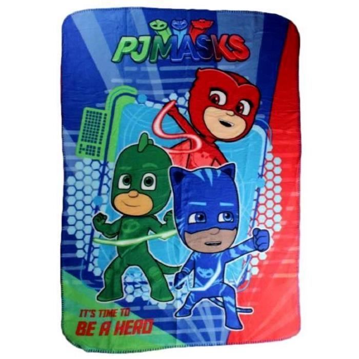 Pyjamasque Pj Mask Plaid polaire 100x140 cm - Achat / Vente couverture ...