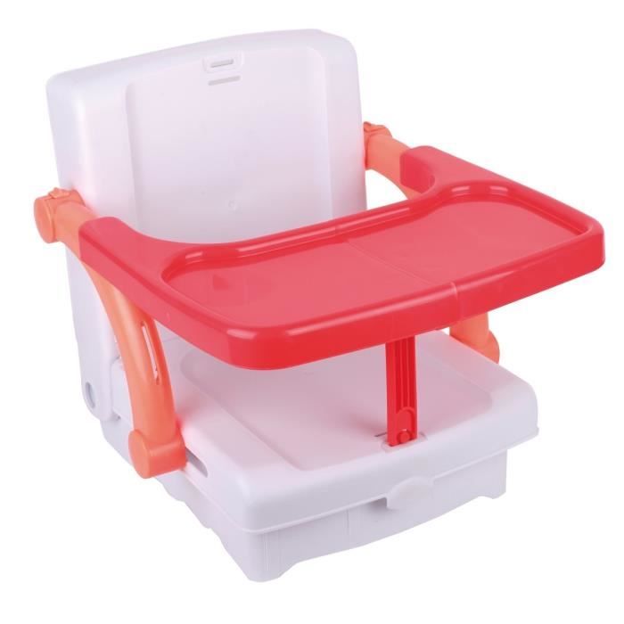 TIGEX Rehausseur de table Hi-seat gris et corail Gris - Achat / Vente ...