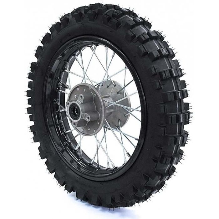 Roue 12 arrière Dirt bike / Pit bike / Mini Moto - Achat / Vente roue ...