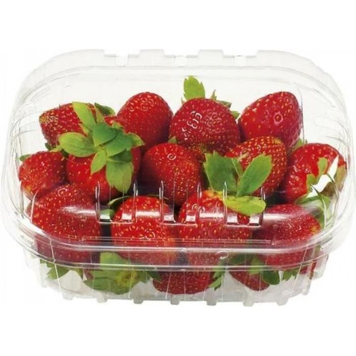 Fraise en barquette origine Maroc 500g - Achat / Vente fruits frais ...