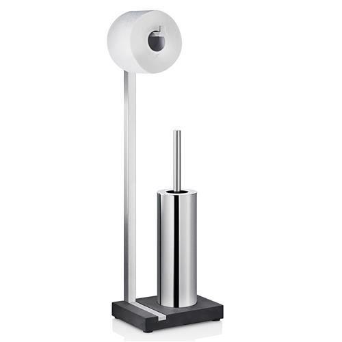 Porte papier toilette et brosse WC mat Blomus Menoto- Acier inoxydable ... Porte papier toilette et brosse WC mat Blomus Menoto- Acier inoxydable ...