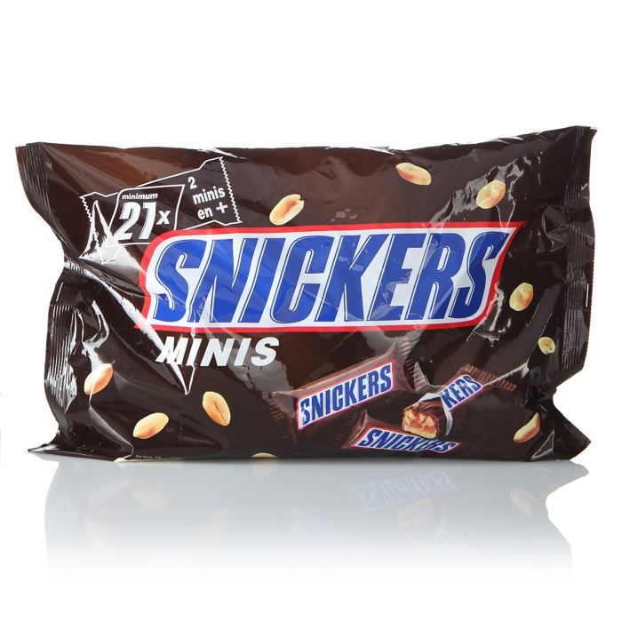 Snickers mini 400g - Achat / Vente barres chocolatées SNICKERS Minis ...