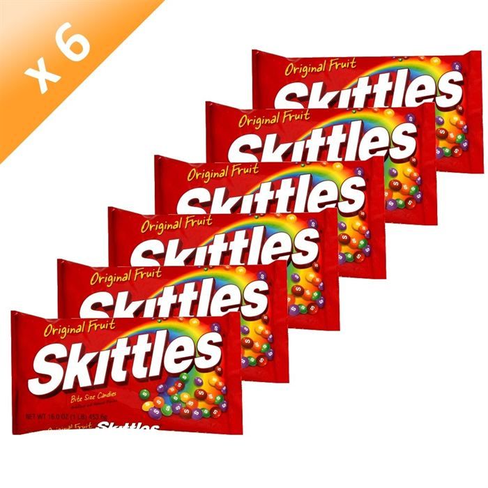 SKITTLES MINI 252g (x6) - Achat / Vente confiserie de sucre SKITTLES ...