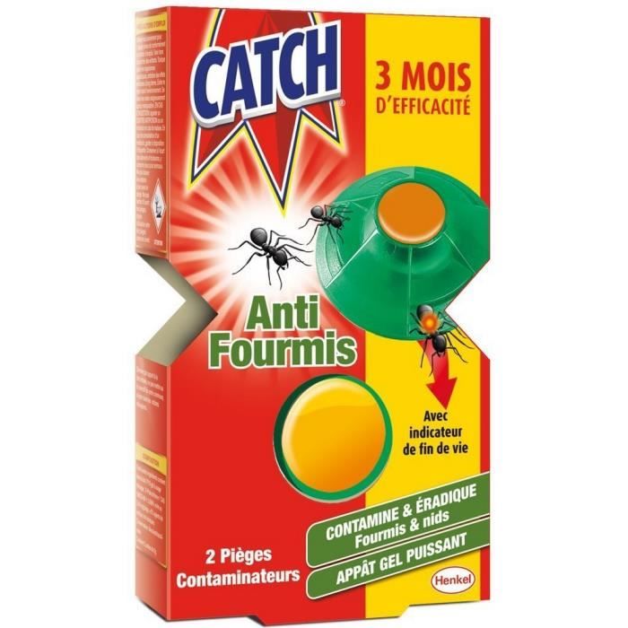 CATCH - Contaminateurs de fourmilières, boites anti fourmis, 2 pièces ...