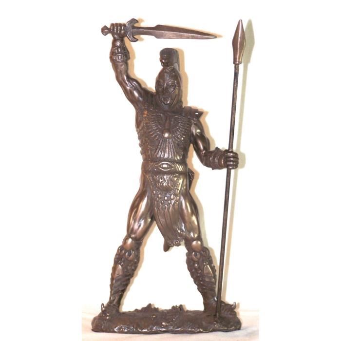 Statuette Grecque Antique Achille - Achat / Vente statue - statuette ...