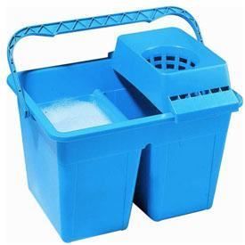 Seau rectangulaire double compartiment - essoreur - Achat / Vente seau ...