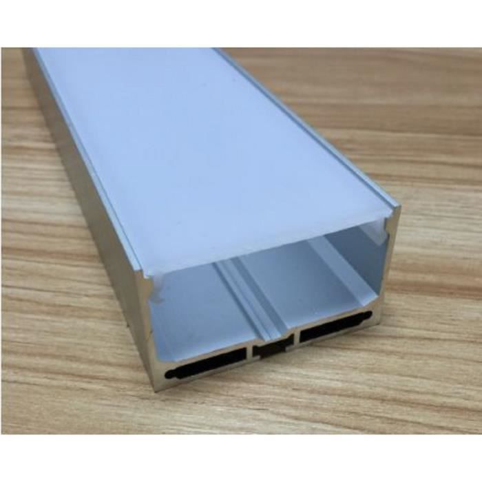 PROFILE RAIL POUR RUBAN LED 2M - Achat / Vente bande - ruban led ...