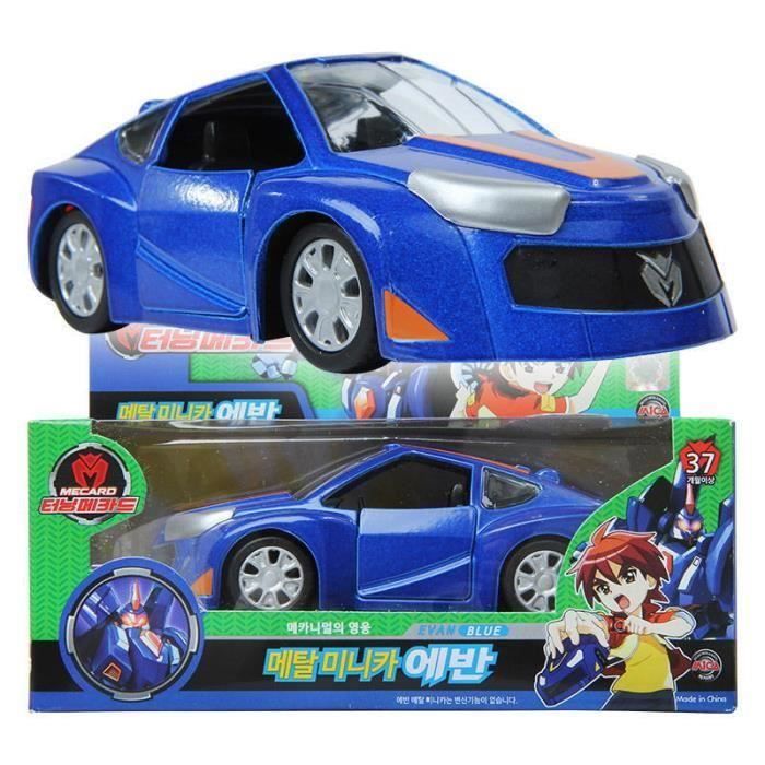 EVAN Blue-Turning Mecard MINI CAR TOY KOREA Animation - Achat / Vente ...
