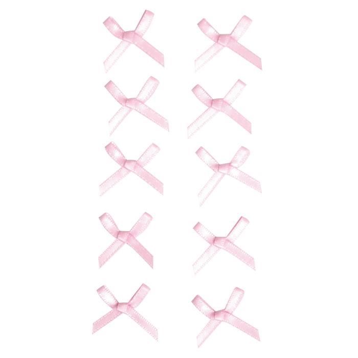 ARTEMIO 10 Noeuds en Ruban Rose Clair - Achat / Vente embellissement ...