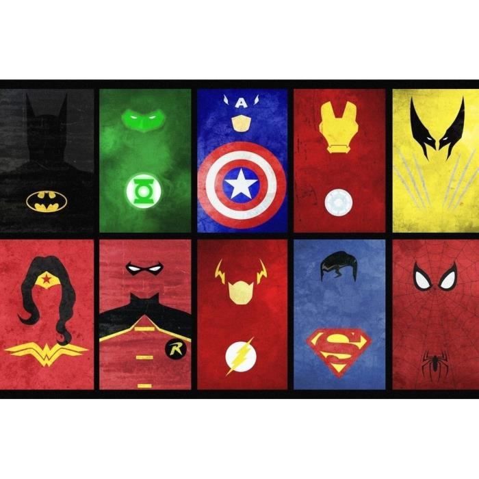 Super Héros De Bd Pour Silk Affiche Des Signes De 36 "de 24 Pouces ...