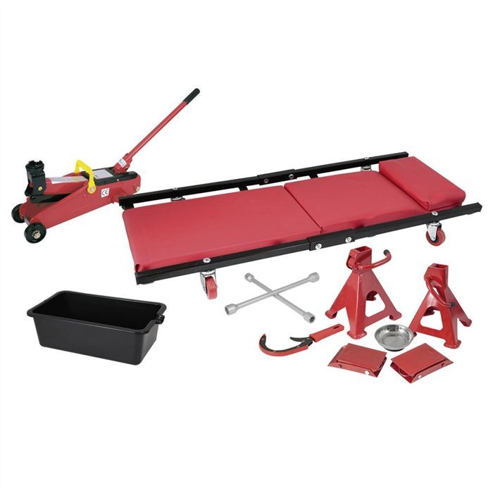 TURBOCAR Kit Chariot Garagiste - Chandelles et Cric - Achat / Vente kit ...