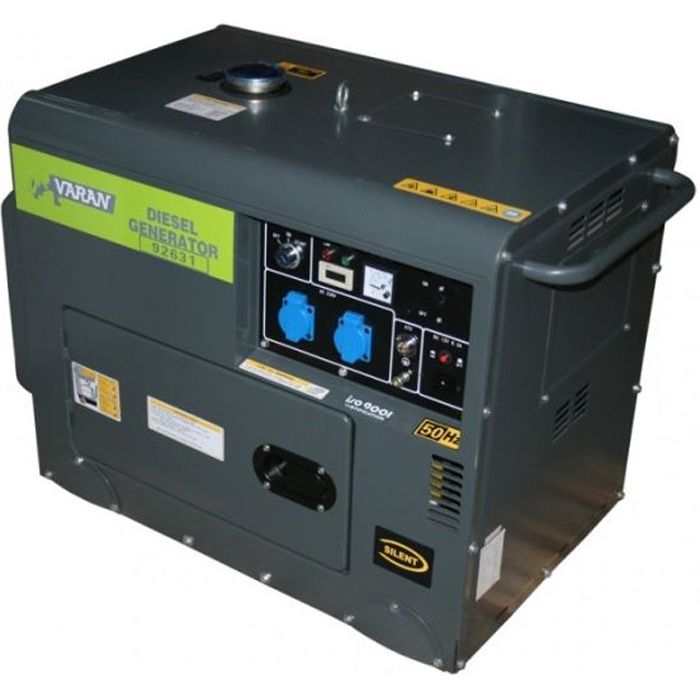 Générateur Diesel 5.5 KW 230V + ATS - Achat / Vente groupe électrogène ...