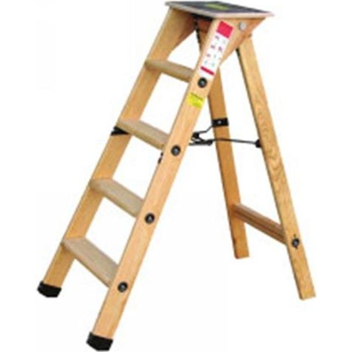 Escabeau bois - les bons plans de Micromonde