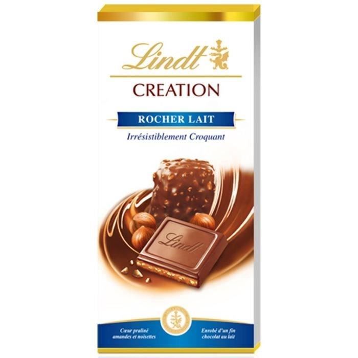 LINDT rocher praliné au lait 150G - Achat / Vente chocolat en tablette ...