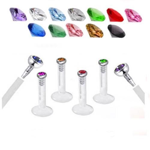 Lot de 28 piercings bioflex couleur - Achat / Vente labret Lot de 28 ...