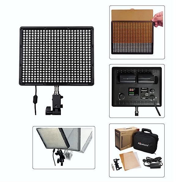 Lampe Torche 528 LED pour Caméra Vidéo Caméscope DV et Appareil Photo ...
