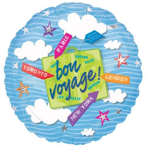 Ballon Bon Voyage Non Gonflé - Achat / Vente ballon décoratif - Cdiscount