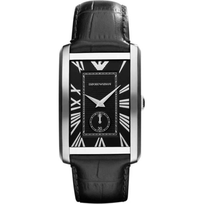 montre homme emporio armani ar5866 noir