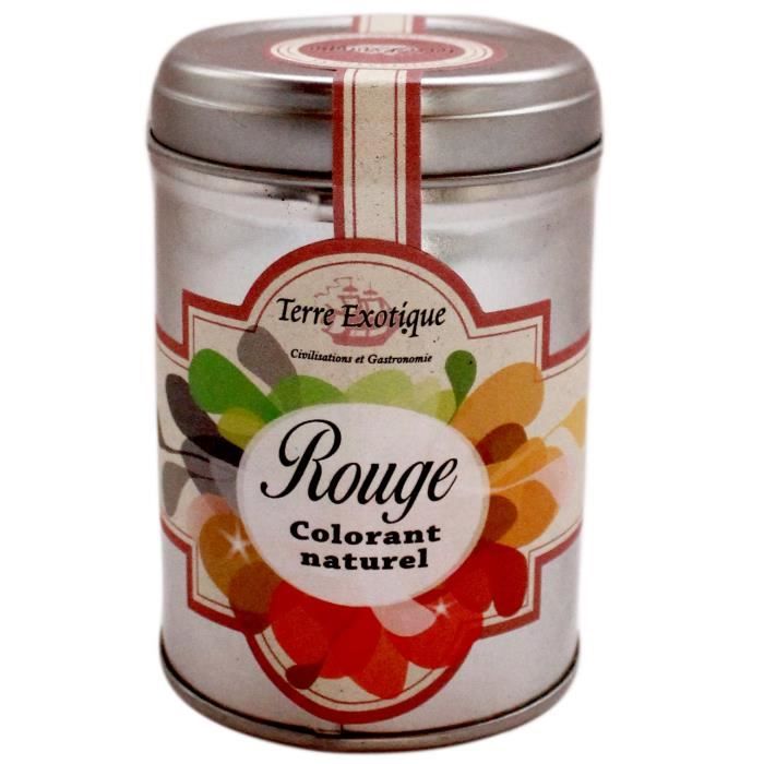 Colorant Alimentaire Naturel en poudre Rouge - Achat / Vente colorant ...