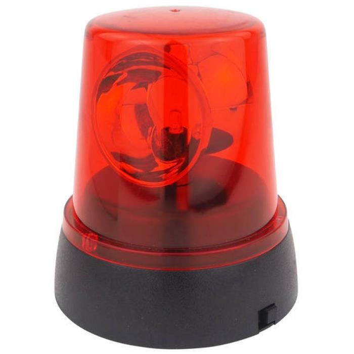 Gyrophare Led Mini-lampe Rotative Disco à Piles - Rouge - Achat / Vente ...