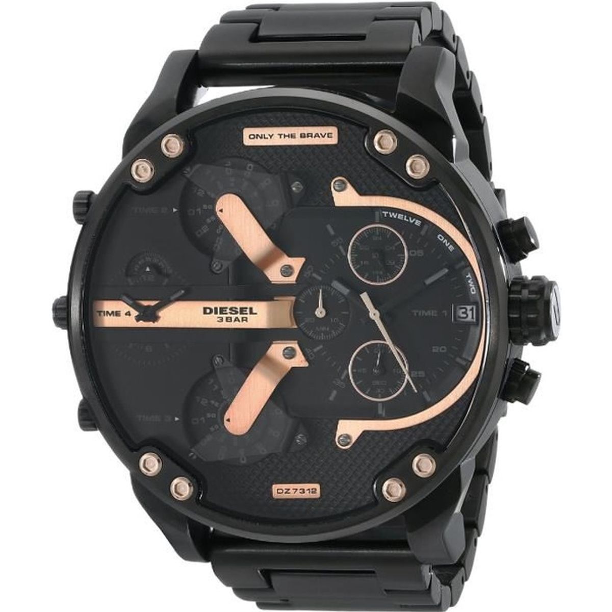 montre diesel homme dz7111 noir