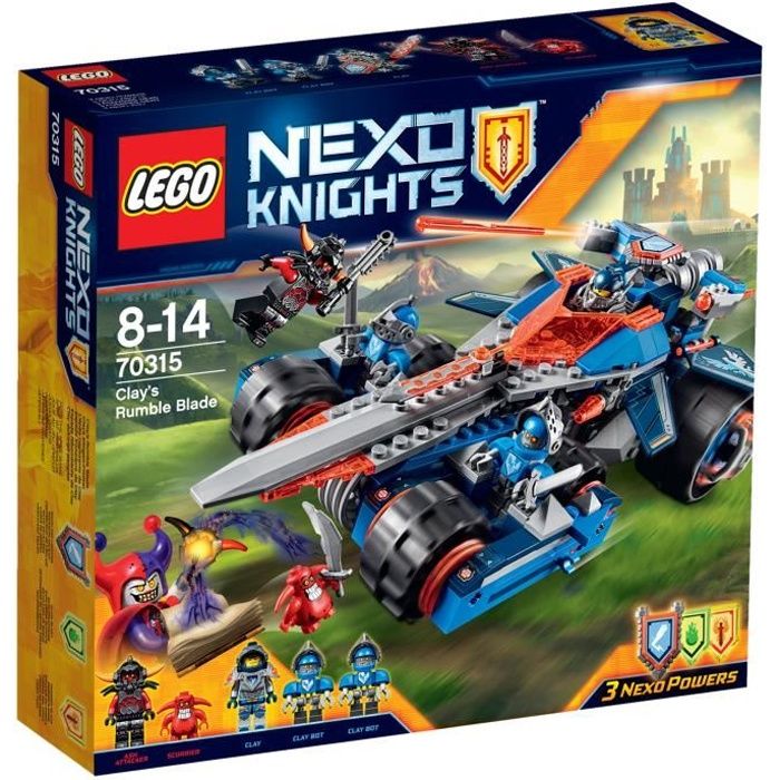 LEGO® Nexo Knights 70315 L'Épée rugissante de Clay - Achat / Vente ...