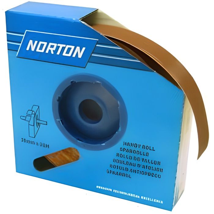 Rouleau de toile Emeri 38mm x 25m NORTON 120gr - Achat / Vente rouleau ...