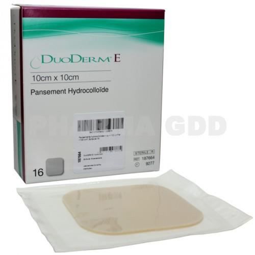 PANSEMENT HYDROCOLLOIDE 10 x 10cm DUODERM E - Achat / Vente pansement ...