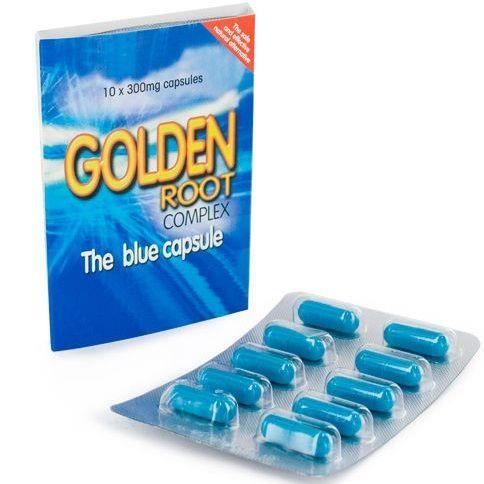 GOLDEN ROOT COMPLEX THE BLUE CAPSULE PILLS - 10 CAPSULES - Achat ...