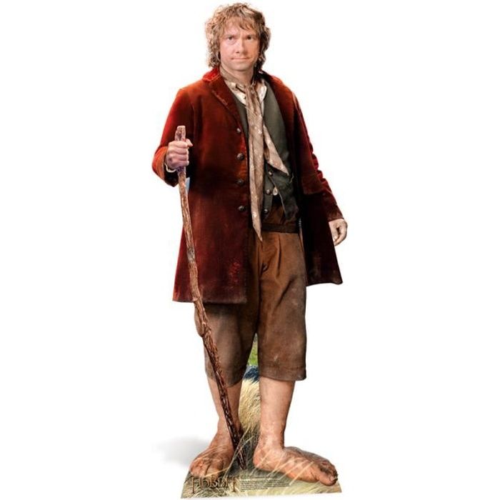 Figurine en carton taille réelle Bilbon Sacquet Le Hobbit - Achat ...