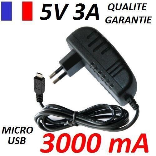 Adaptateur Secteur Alimentation Chargeur AC DC 220V 5V 3A 3000mA 15W ...