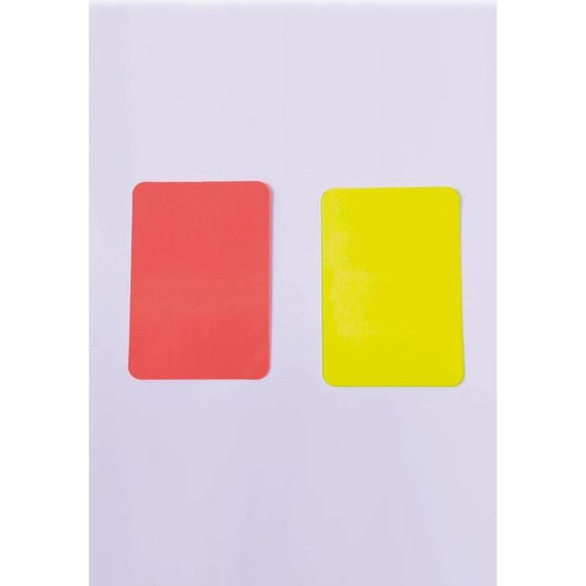 Carton jaune arbitre - Achat / Vente pas cher - Cdiscount