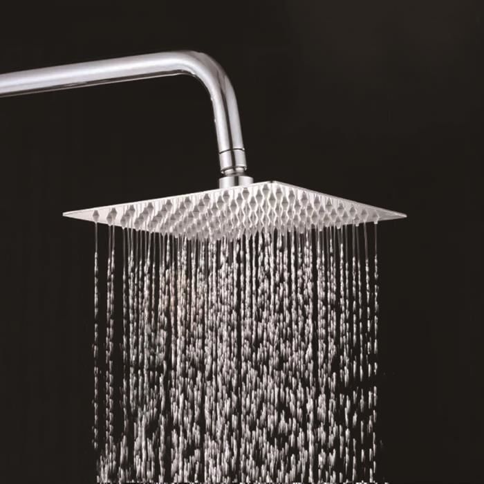 Douchette Anti Calcaire 16 Pommeau De Douche Carré Economie Deau Et