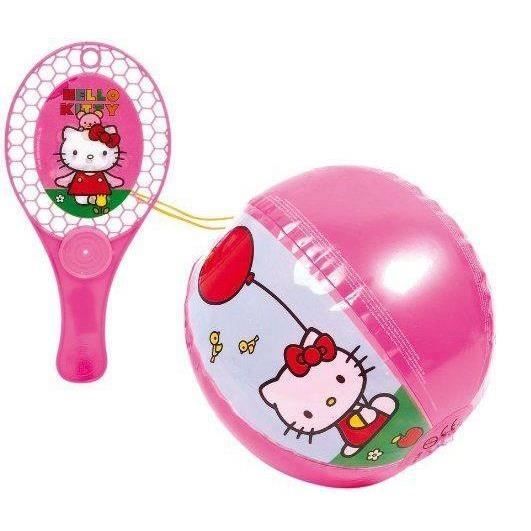 TAP BALL TAPBALL HELLO KITTY Ballon Gonflable avec raquette - Achat ...