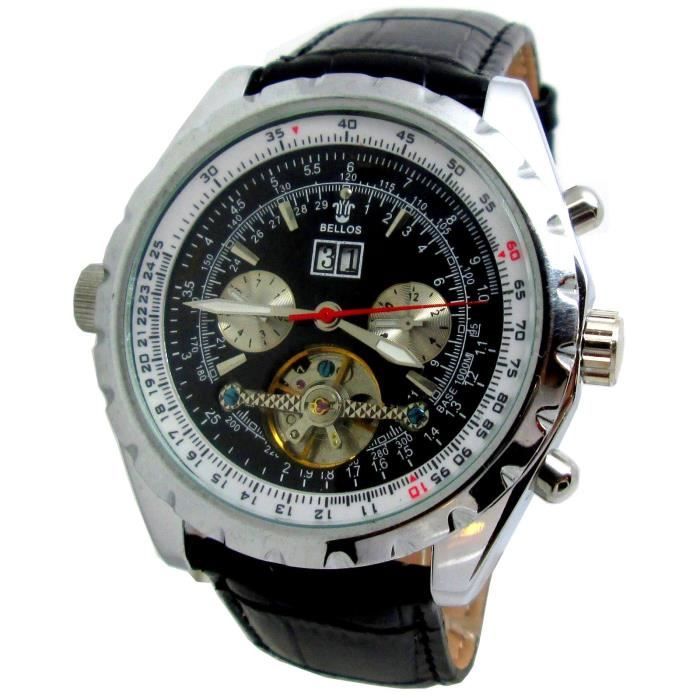 montre automatique homme bellos
