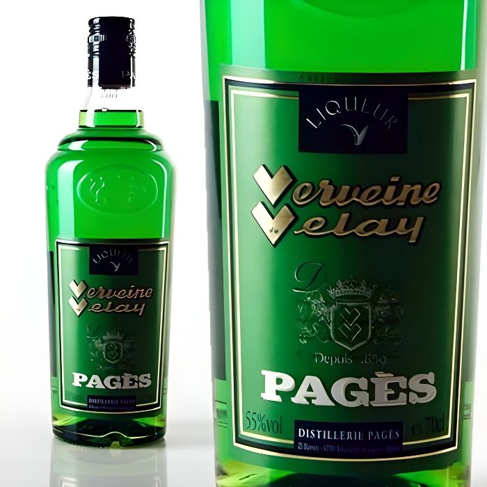 Verveine Verte du Velay Pages 55° 70cl - Achat / Vente liqueur Verveine ...