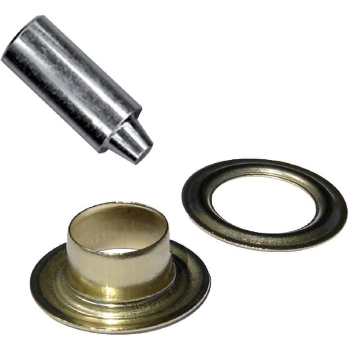 Œillet de bâche + outil de pose Fix'Pro Diamètre Int 18mm x8 - Achat ...