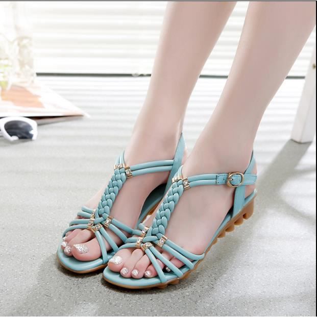 chaussures plates ete femme