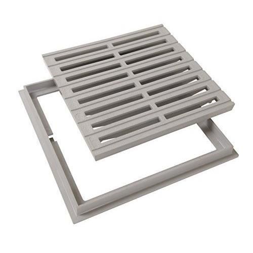 Nicoll GRC30 Grille de sol avec Cadre 30 x 30 cm Gris - Achat / Vente ...