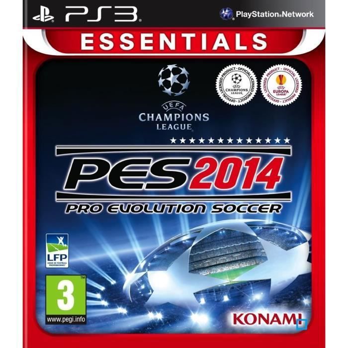 PES 2014 : PRO EVOLUTION SOCCER - ESSENTIALS - Achat / Vente jeu ps3 ...