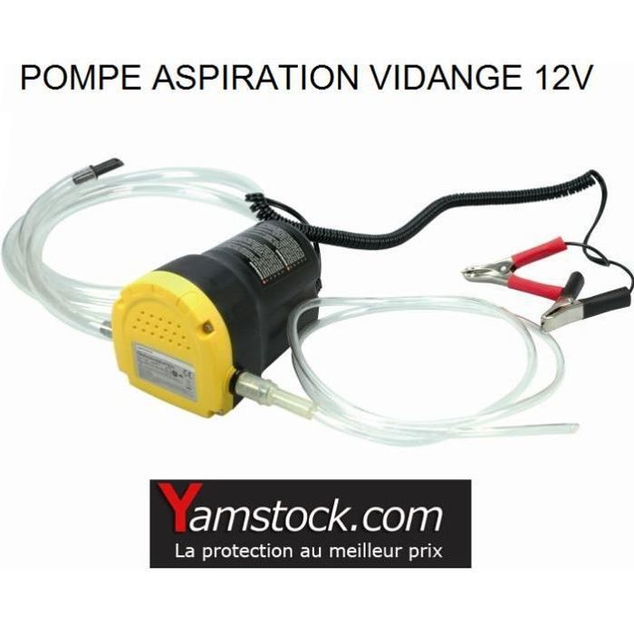 Pompe vidange d'huile moteur par aspiration 12V - Achat / Vente kit de ...