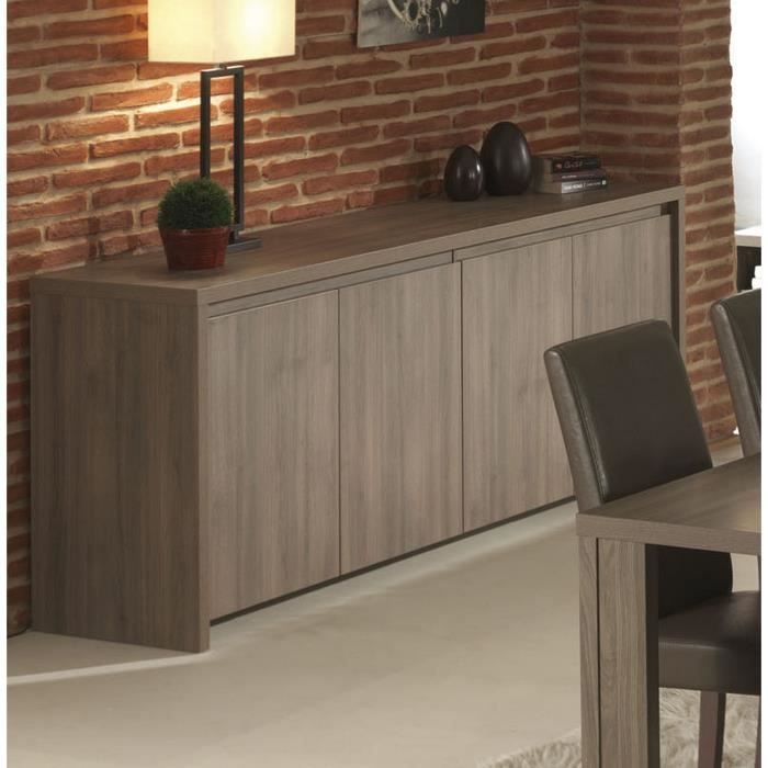 Bahut à 4 portes coloris chêne Ethnique - Achat / Vente buffet - bahut ...