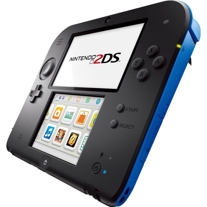 2DS Bleue et Noire - Achat / Vente console 2ds CONSOLE 2DS NOIRE ET ...