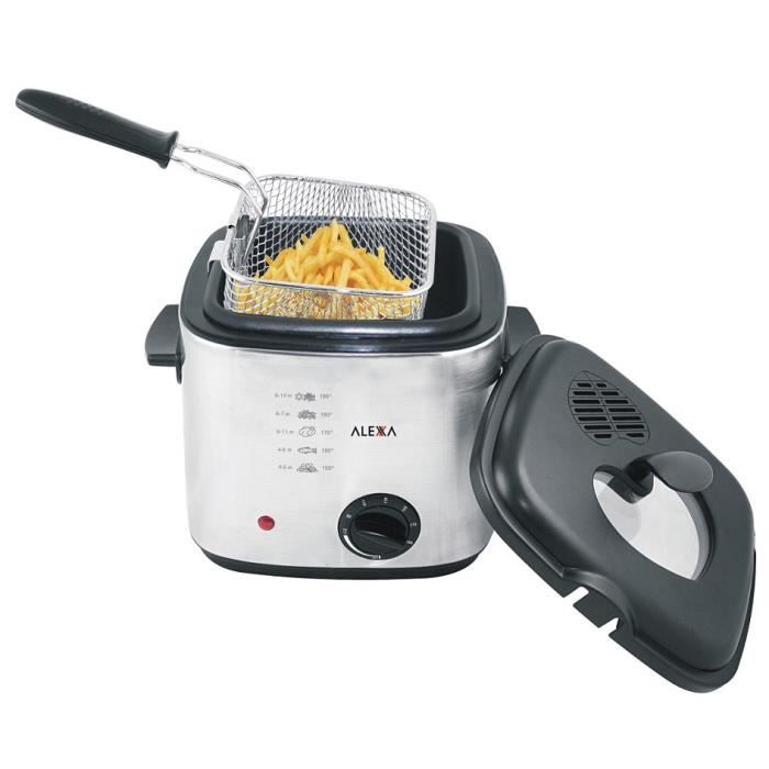 Mini Friteuse Avec Fenêtre De Contrôle 1000 W - Achat / Vente friteuse ...
