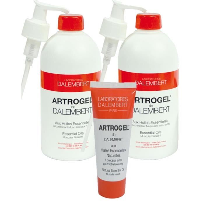 Pack 2 x 500ml ARTROGEL + 125 ml - Achat / Vente soin spécifique Pack 2 ...