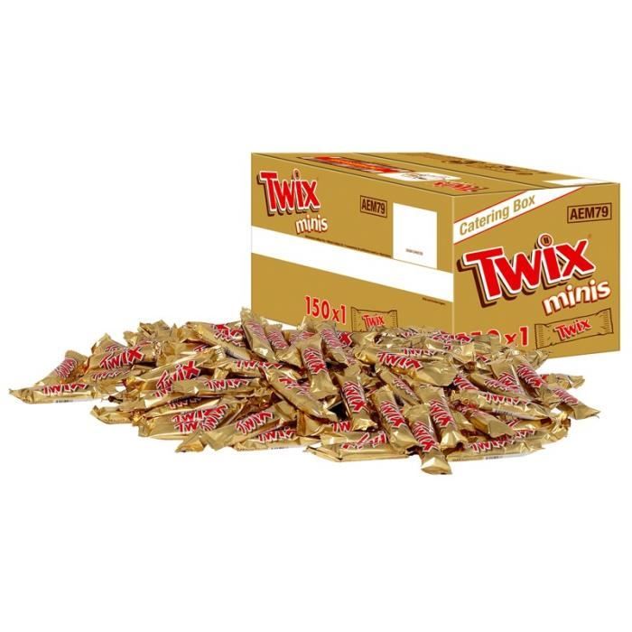 Carton de 150 barres de chocolat Twix - Achat / Vente confiserie de ...