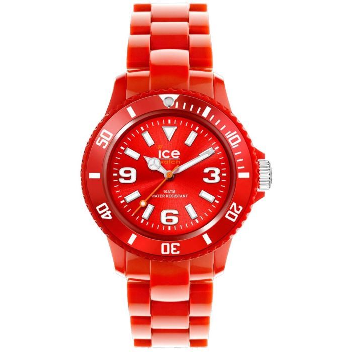montre ice watch rouge et blanc